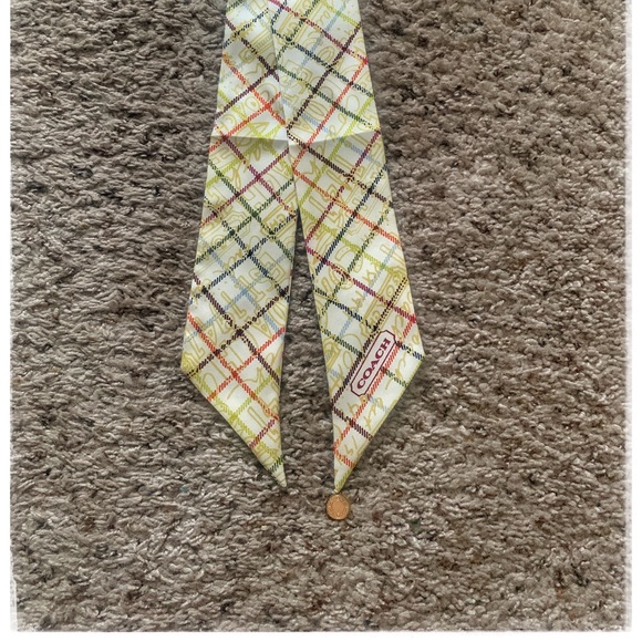 Coach | Accessories | Coach Multicolored Scarf | Poshmark